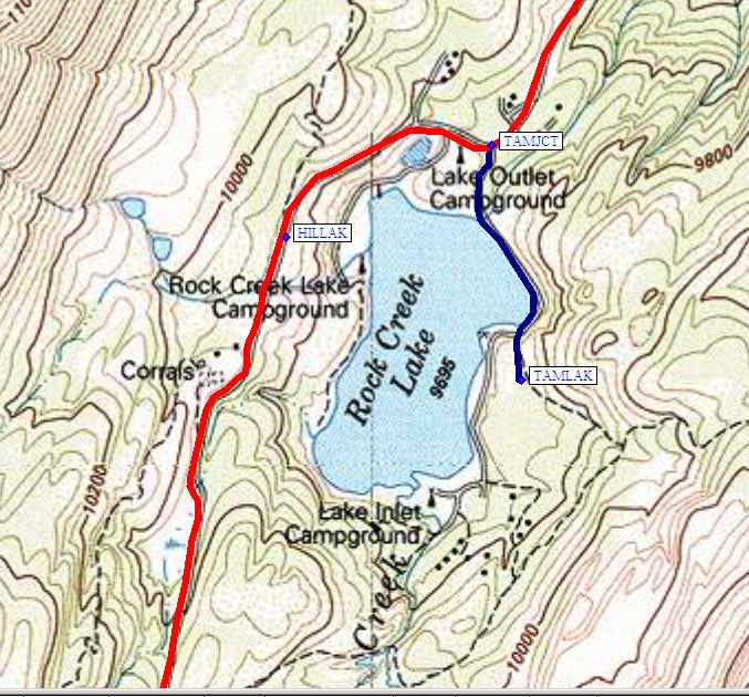 Rock Creek California Map Directions & Maps – Rock Creek Lodge